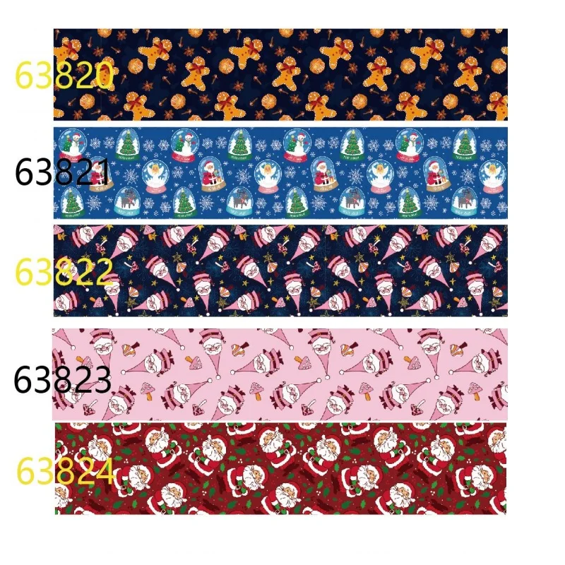 5Yards-Xmax-Holiday-Grosgrain-Ribbon-for-Christmas-Decoration-Hairbows ...