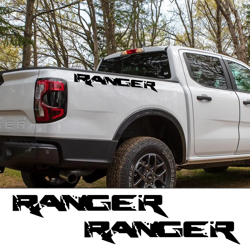 2Pcs-Pickup-Trunk-Side-Stickers-For-Ford-Ranger-Car-Decals-Truck ...