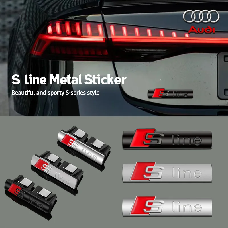 3D-Metal-Sline-Badge-Car-Styling-Front-Grille-Emblem-Auto-Refit ...