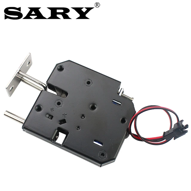 DC 12V locker door lock large elastic cabinet lock mailbox lock access ...