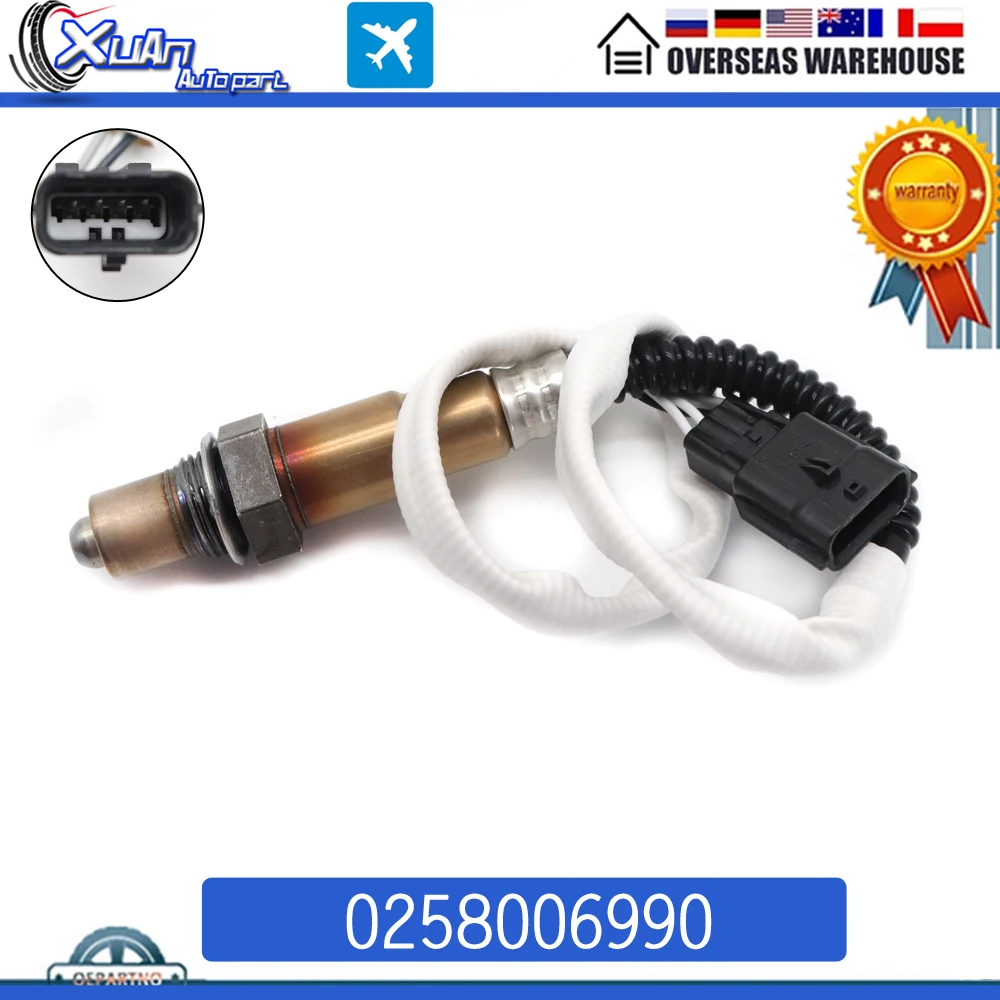 0258006990-Car-Air-Fuel-Ratio-Lambda-O2-Oxygen-Sensor-for-Renault-Clio ...