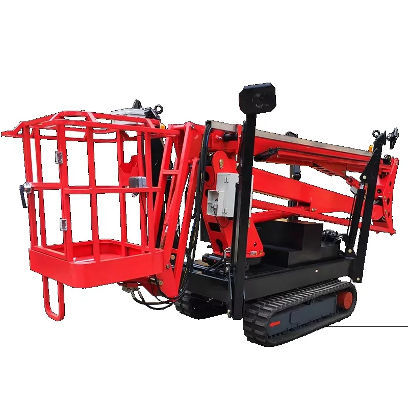 10-24M All Terrain Spider Articulated Crawler Boom Lift Aerial Sky Man ...
