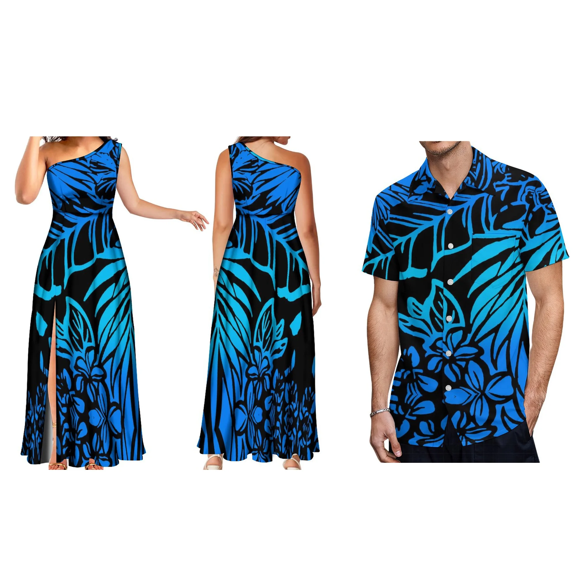 High Quality Customized Pacific Island Style Dress One Shoulder ...