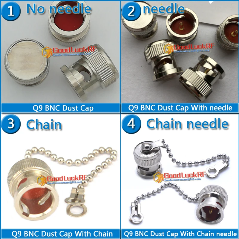 Ket-Set-Q9-BNC-Female-Dust-Cap-with-Chain-Needle-Resistor-RF-coaxial ...