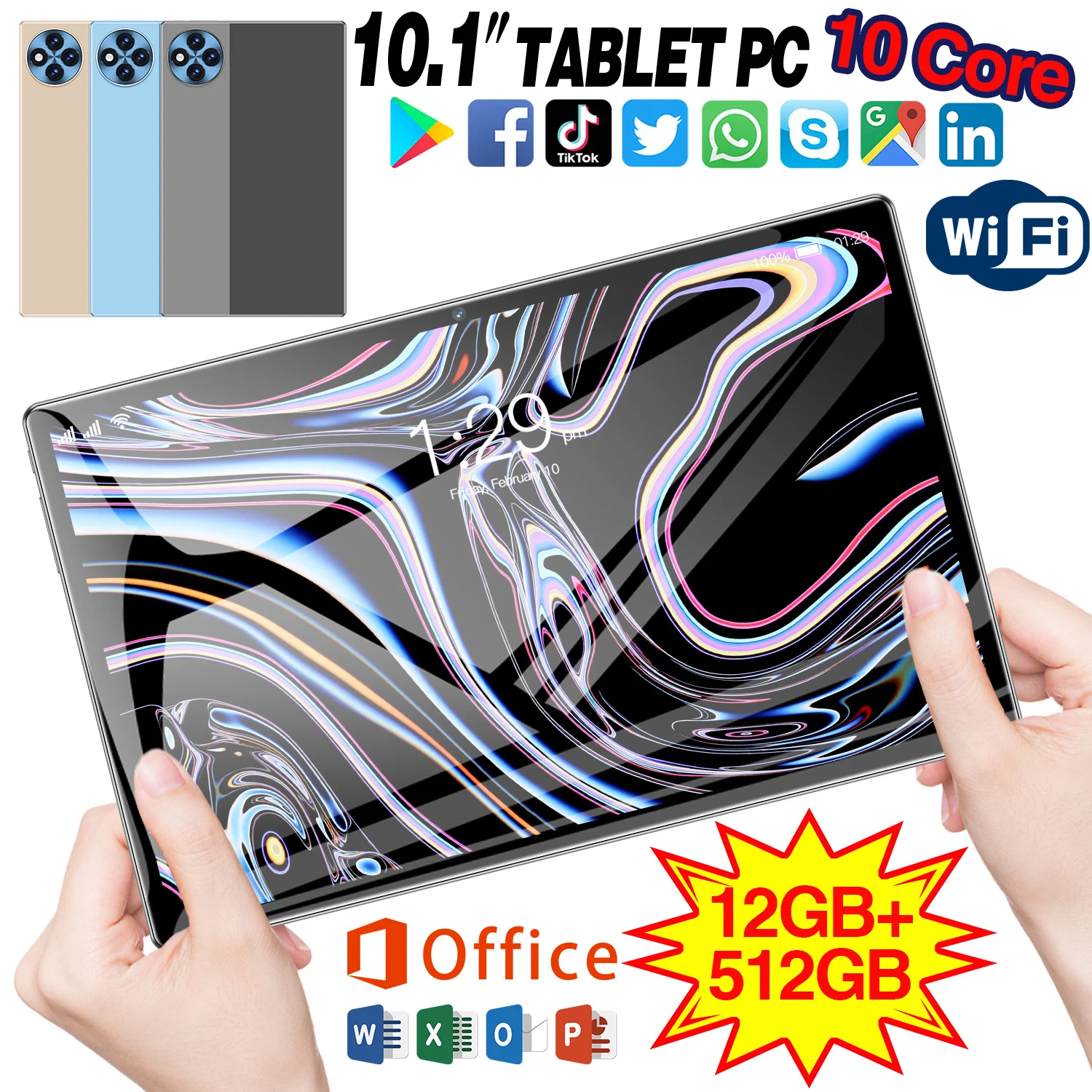 MATE-Tableta-X5-versi-n-Global-Tablet-con-Android-14-16GB-1T-2024 ...
