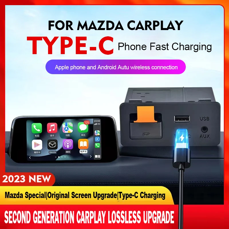 RWD-Type-c-Apple-CarPlay-Android-Auto-Wireless-connection-Bluetooth ...
