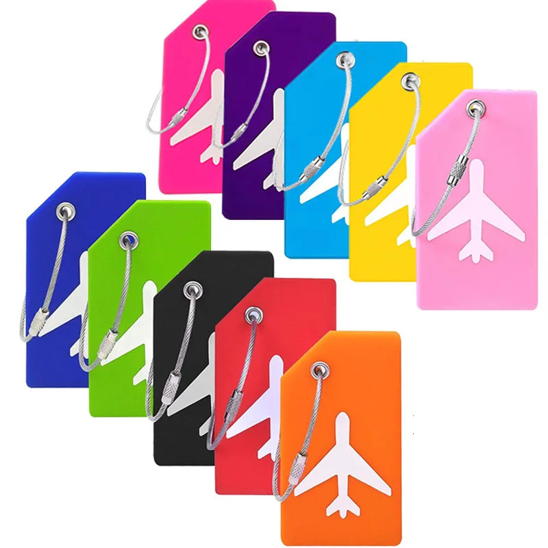 Cute-Silicon-Plane-Luggage-Tags-Suitcase-ID-Addres-Holder-Baggage-Tag ...