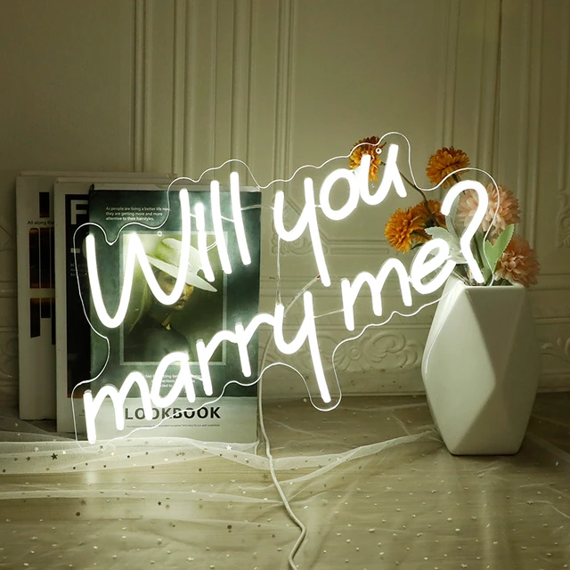 Will You Marry Me Sign