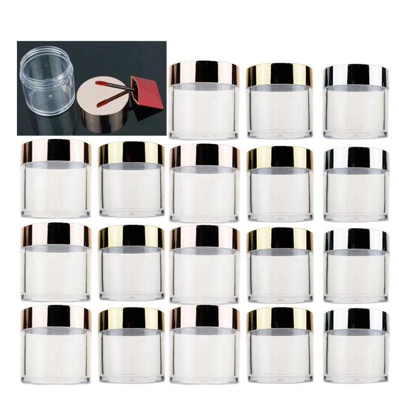 20-30-50pcs-60g-Cosmetic-Jars-Empty-Container-with-Rose-Gold-Lid ...