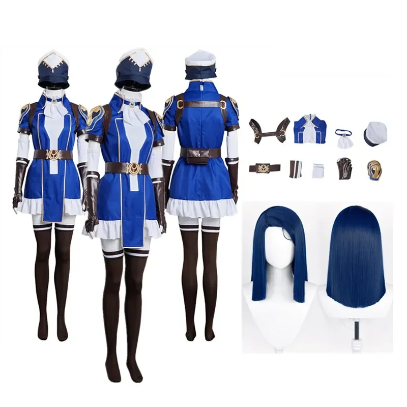 Arcane-Spiel-lol-Caitlyn-Cosplay-der-Sheriff-von-Piltover-Verkleidung ...