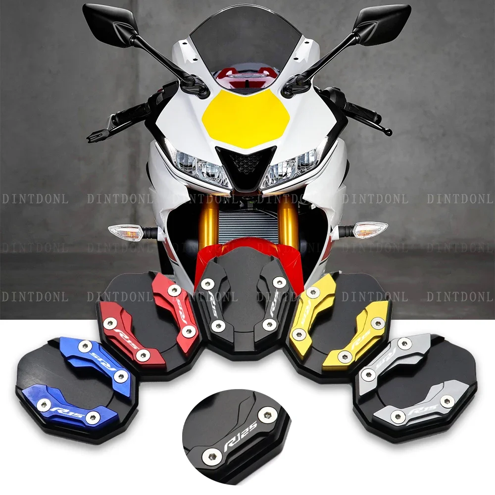 Side-Kickstand-Extension-Plate-For-YAMAHA-YZF-R15-V3-R125-R125M ...