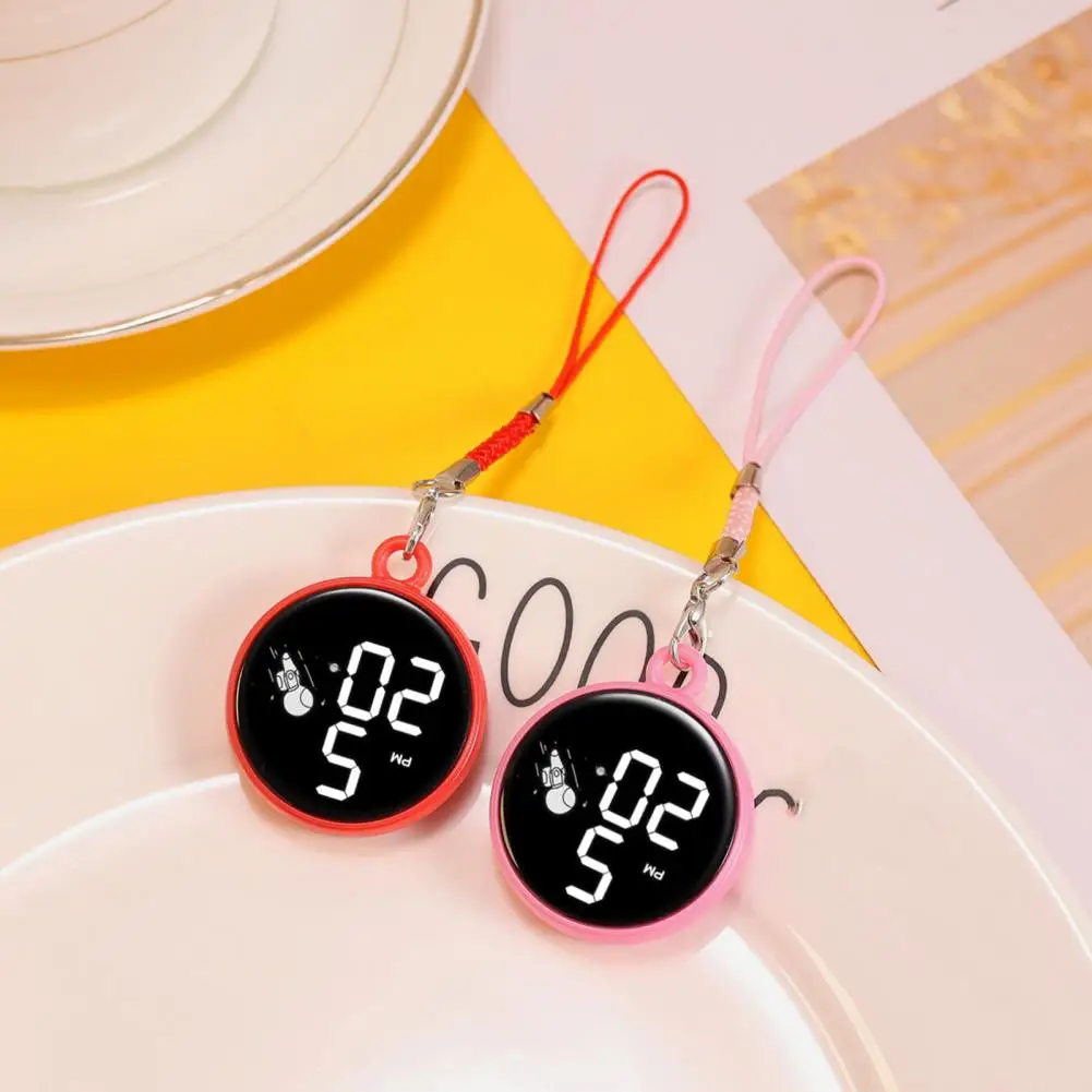 3-4cm-Watch-Pendant-Waterproof-LED-Digital-Electronic-Time-Display ...