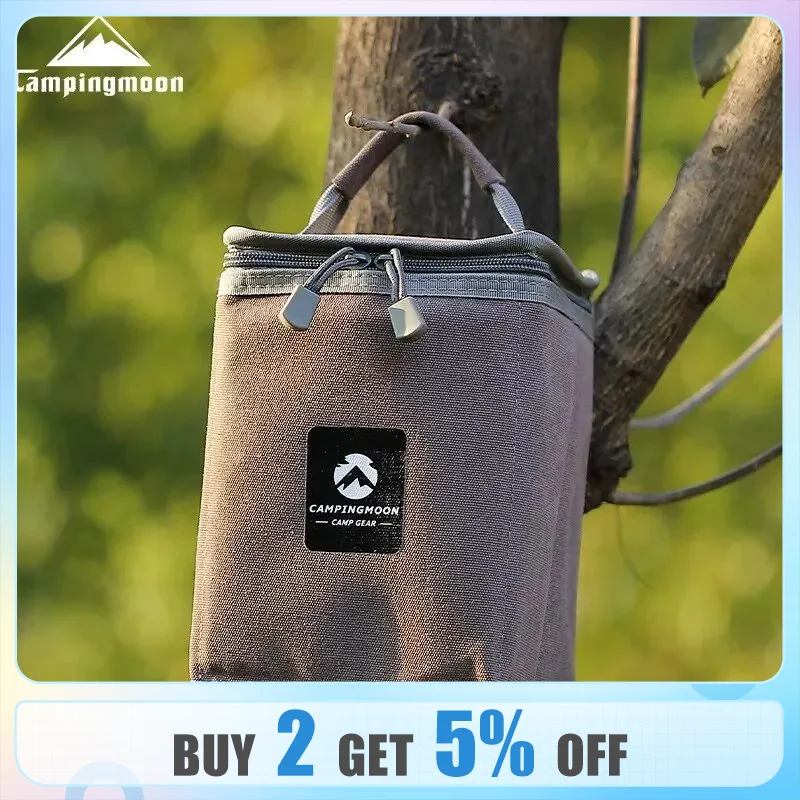 CAMPINGMOON-Foldable-Canvas-Storage-Bag-One-Hand-Carrying-Bag-Lamp-Gas ...