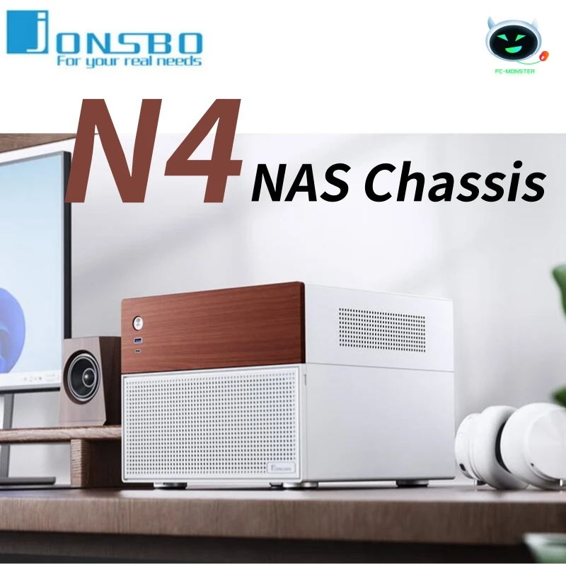 JONSBO-N4-Black-NAS-Chassis-M-ATX-Motherboard-SFX-Power-Slot-6-Large-2 ...