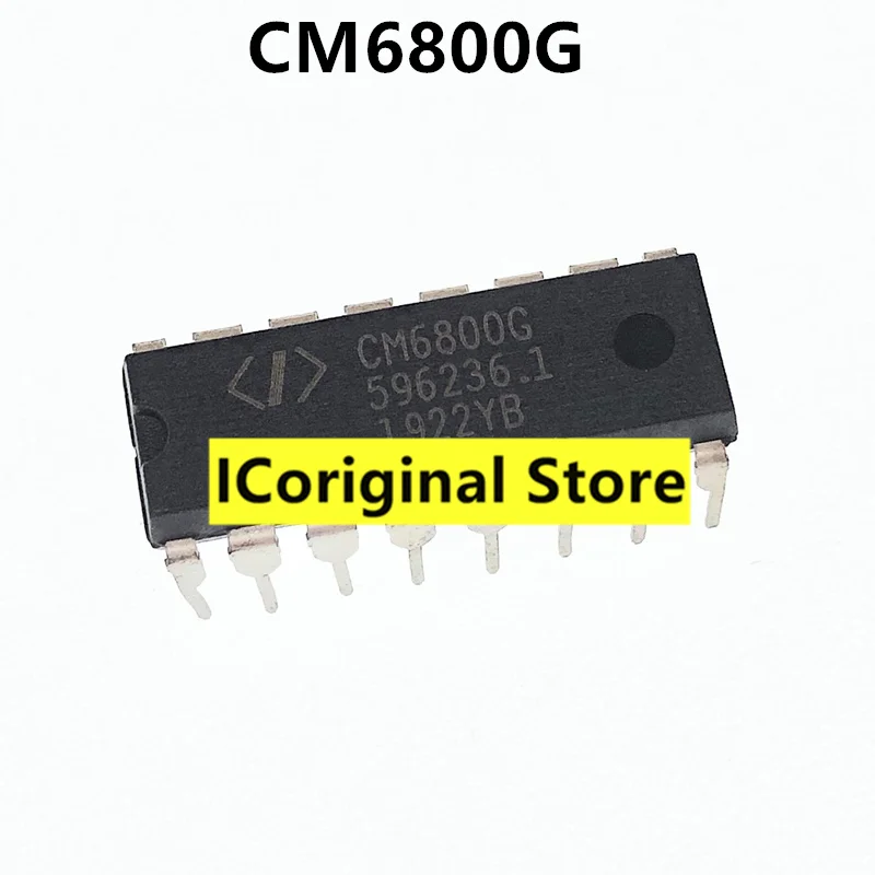 Chip de gestión de energía LCD integrado, nuevo y original, CM6800G CM6800AG DIP16 CM6800I ...