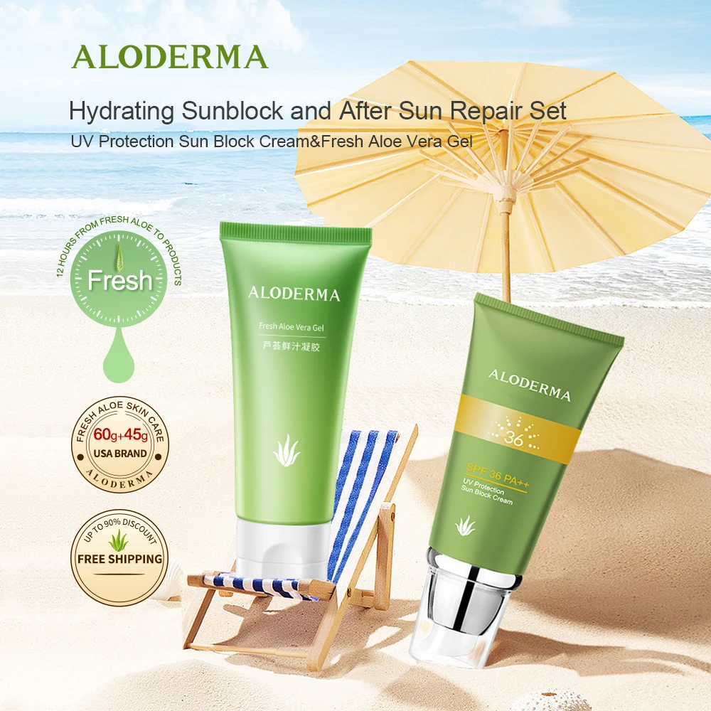 ALODERMA-Natural-Aloe-Sun-Protection-Suit-UV-Face-Sunscreen-SPF36-PA ...