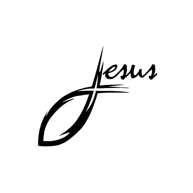 The Word Jesus In Cursive