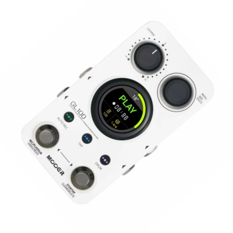 Guitar Pedals LOOP MOOER Drum Machine Effects GL100 Pedal Auto Record ...