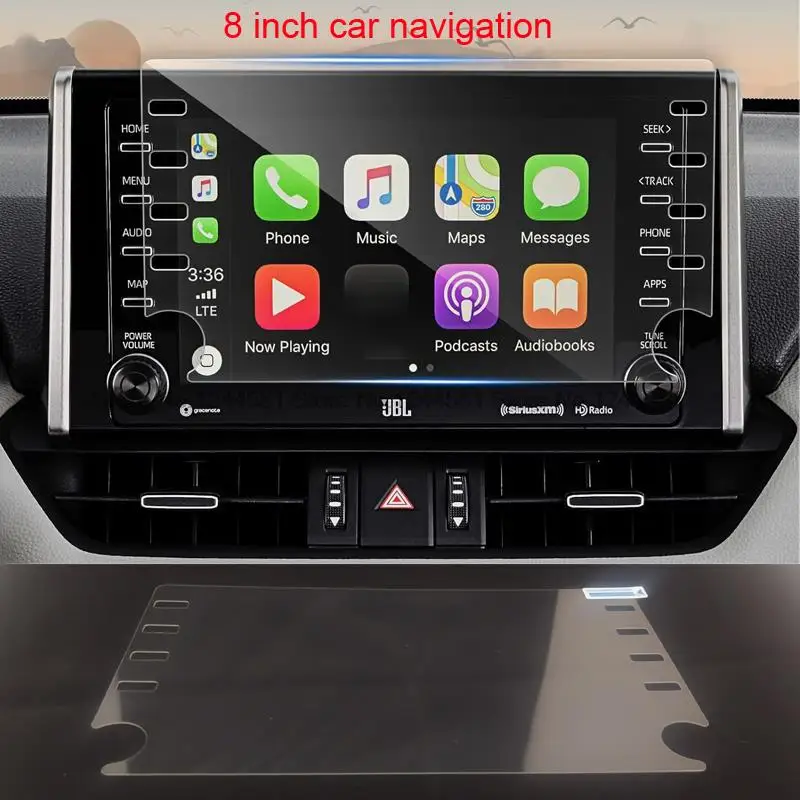 Tempered-Glass-Screen-Protector-For-Toyota-Corolla-LE-XLE-SE-XLE-2019 ...