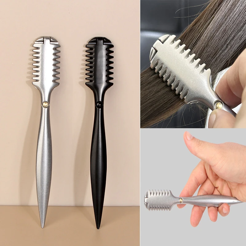 New Type Professional Barber Salon Safety Razor Thinning Tools Shave ...