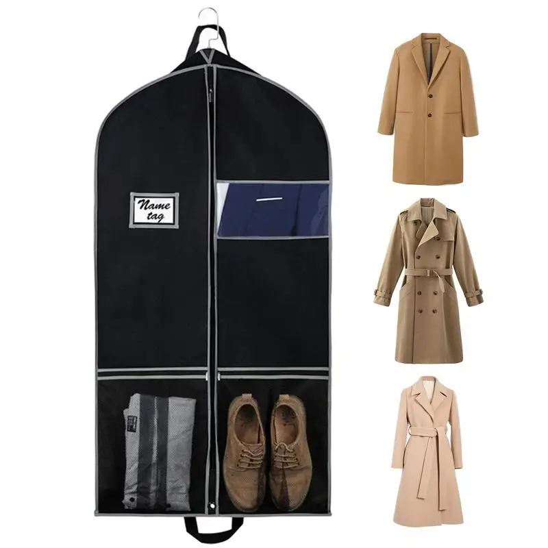Dustproof-Garment-Bag-Clothing-Bag-For-Closet-Handle-Design-Anti-Dust ...