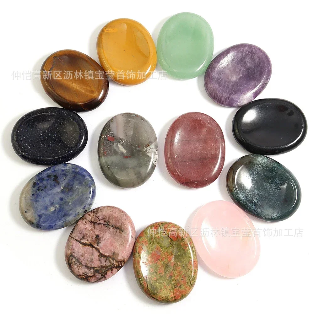 1pc-Worry-Stone-45-35-Large-Crystals-Real-Natural-Stone-Face-Massagers ...
