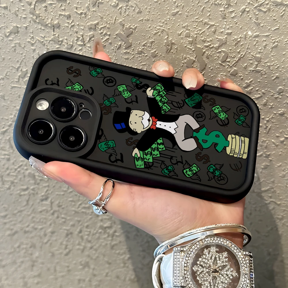 Monopoly Theme Soft TPU Phone Case - Durable Back Cover for Redmi Note ...