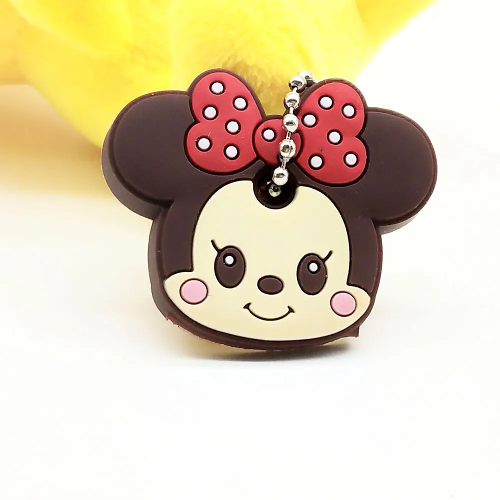 Silicone Keychain Disney Keys | Key Holder Mickey Minnie | Covers Key ...