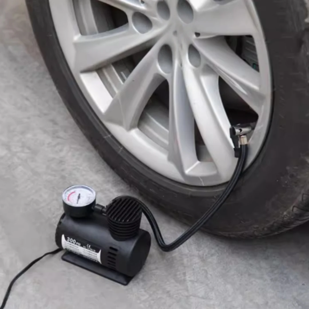12v150psi Heavy Duty Deluxe Portable Metal Air Compressor Car Tyre ...