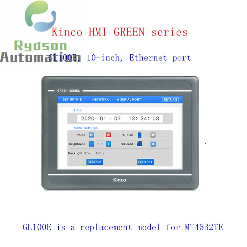 10.1 Inch Kinco Automation Series Touch Screen HMI GL100E Freescale ...