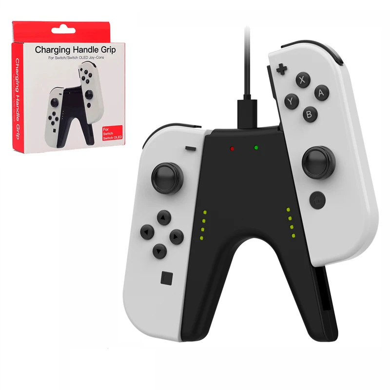 2 em 1 V em forma de carregamento Grip V Handle Grip Switch Oled Switch ...