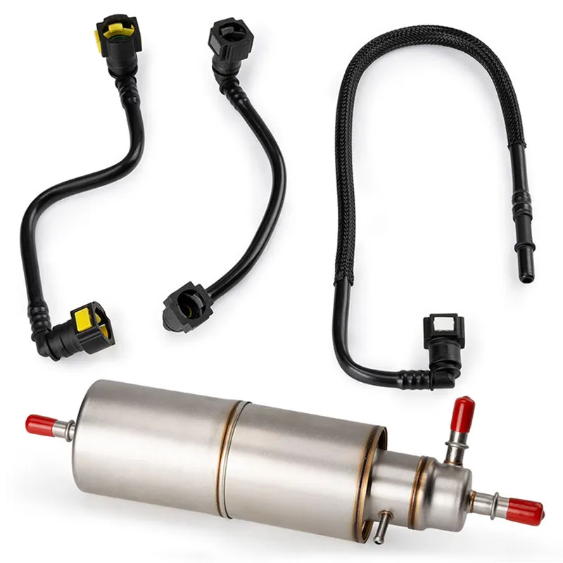 OEM # 1634770701 1634703764 1634702864 Filter Hose Fuel Line + Car ...