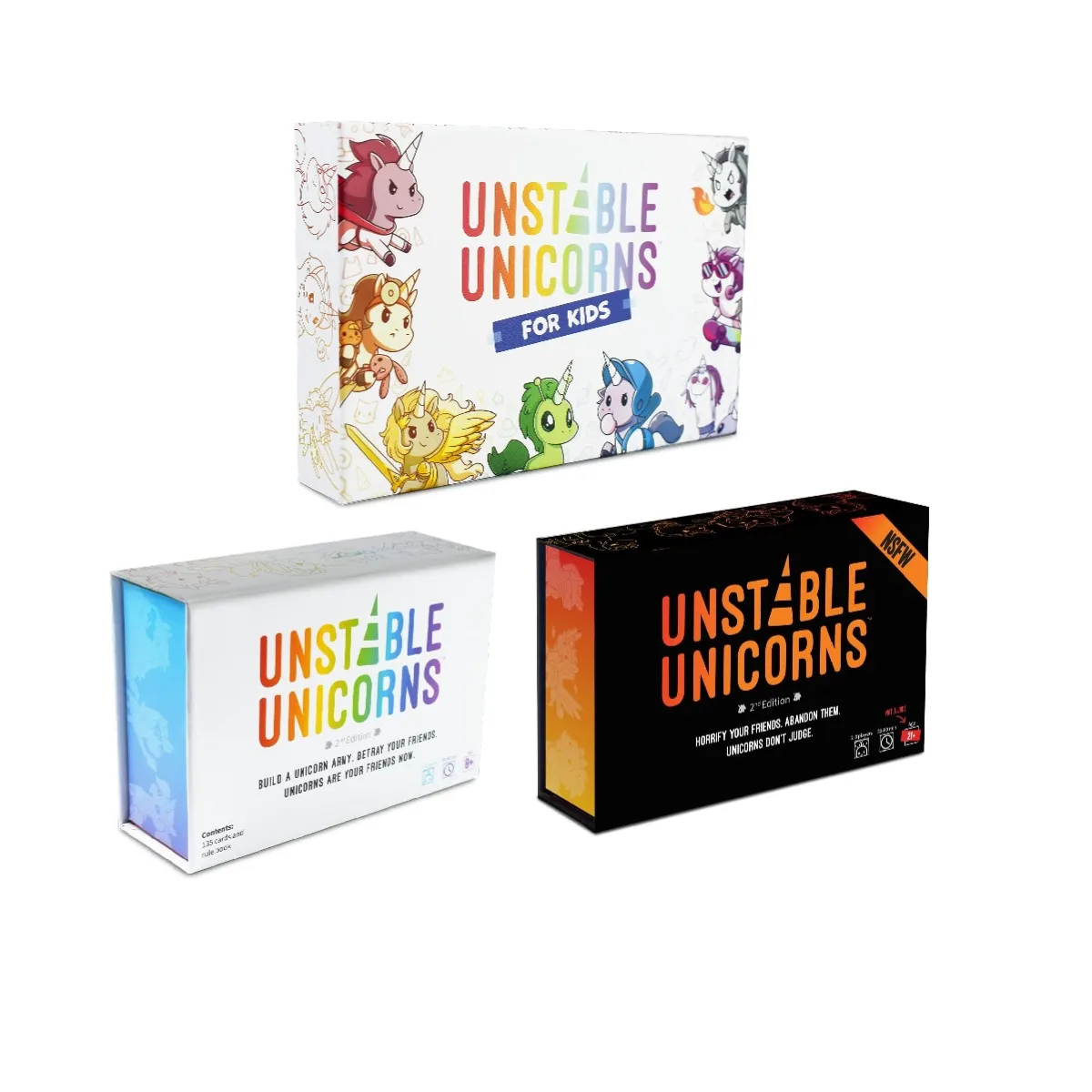 TeeTurtle-Unstable-Unicorns-Card-Game-Ages-8-2-8-Players-30-45-Minutes ...