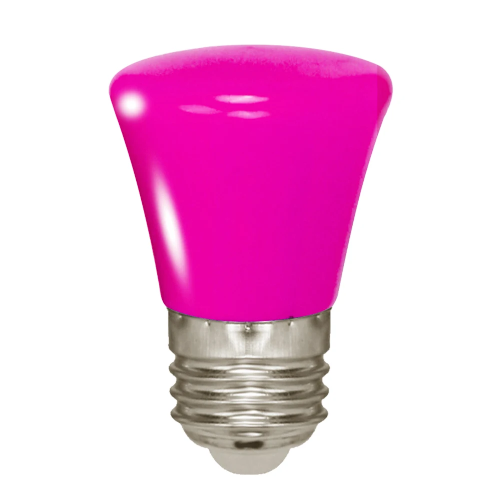 Pink Light Bulb Room