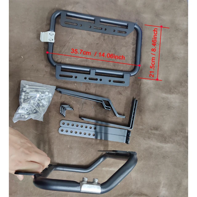 Aluminum Left & Right Side Rear Trunk For High Position Level Exhaust ...