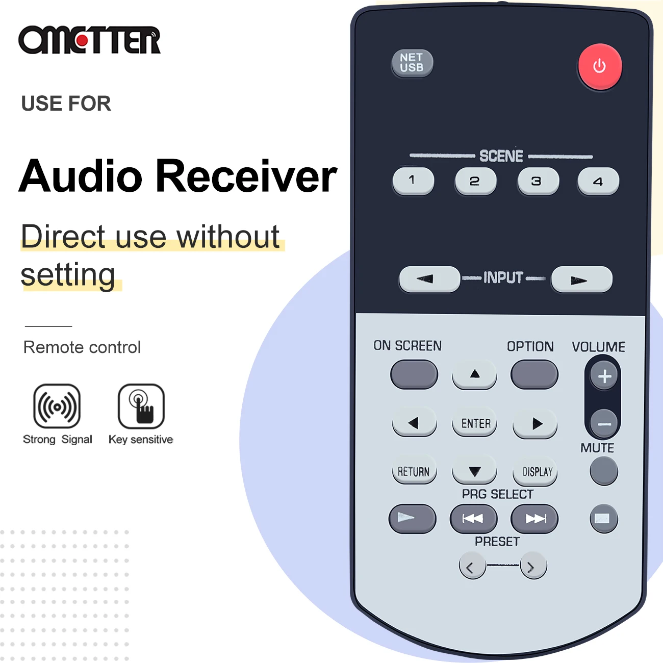 New-For-Yamaha-AV-Receiver-Remote-Control-RAV41-WY19980-RX-A2010-RX ...