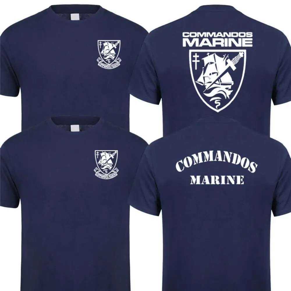 Funny-Men-s-T-Shirt-Military-French-Marines-Special-Operation-Forces ...