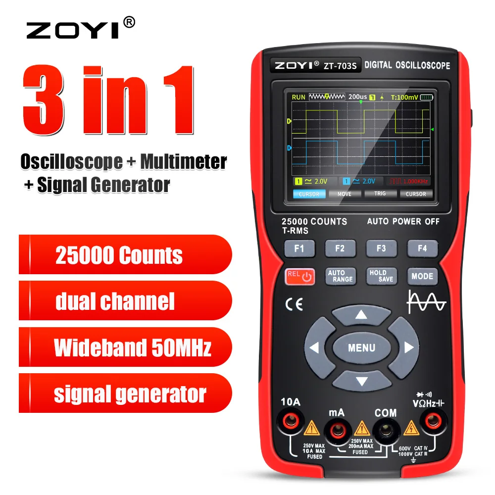 ZT-703S-Digital-Oscilloscope-Multimeter-Tester-Dual-Channel-50MHz ...