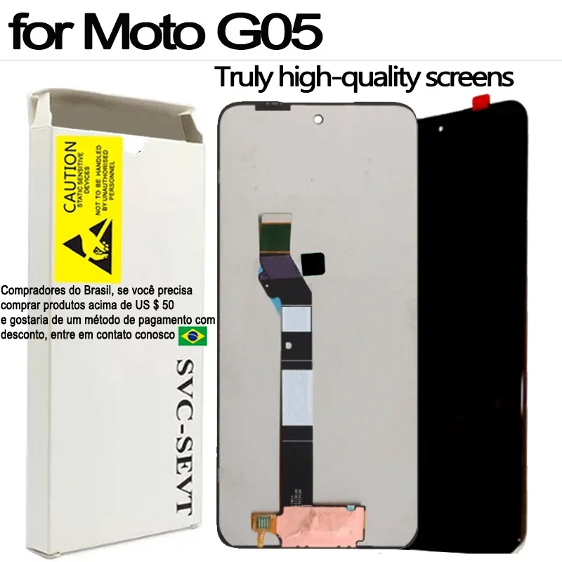 Original 90Hz 6.67 IPS LCD for Motorola G05 – Real-World Repair ...