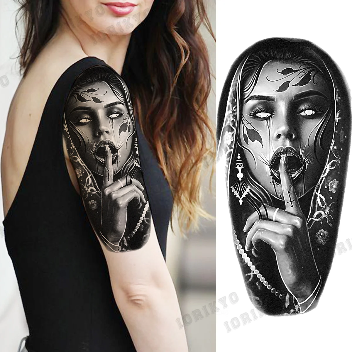 Gangster Tattoos For Girls