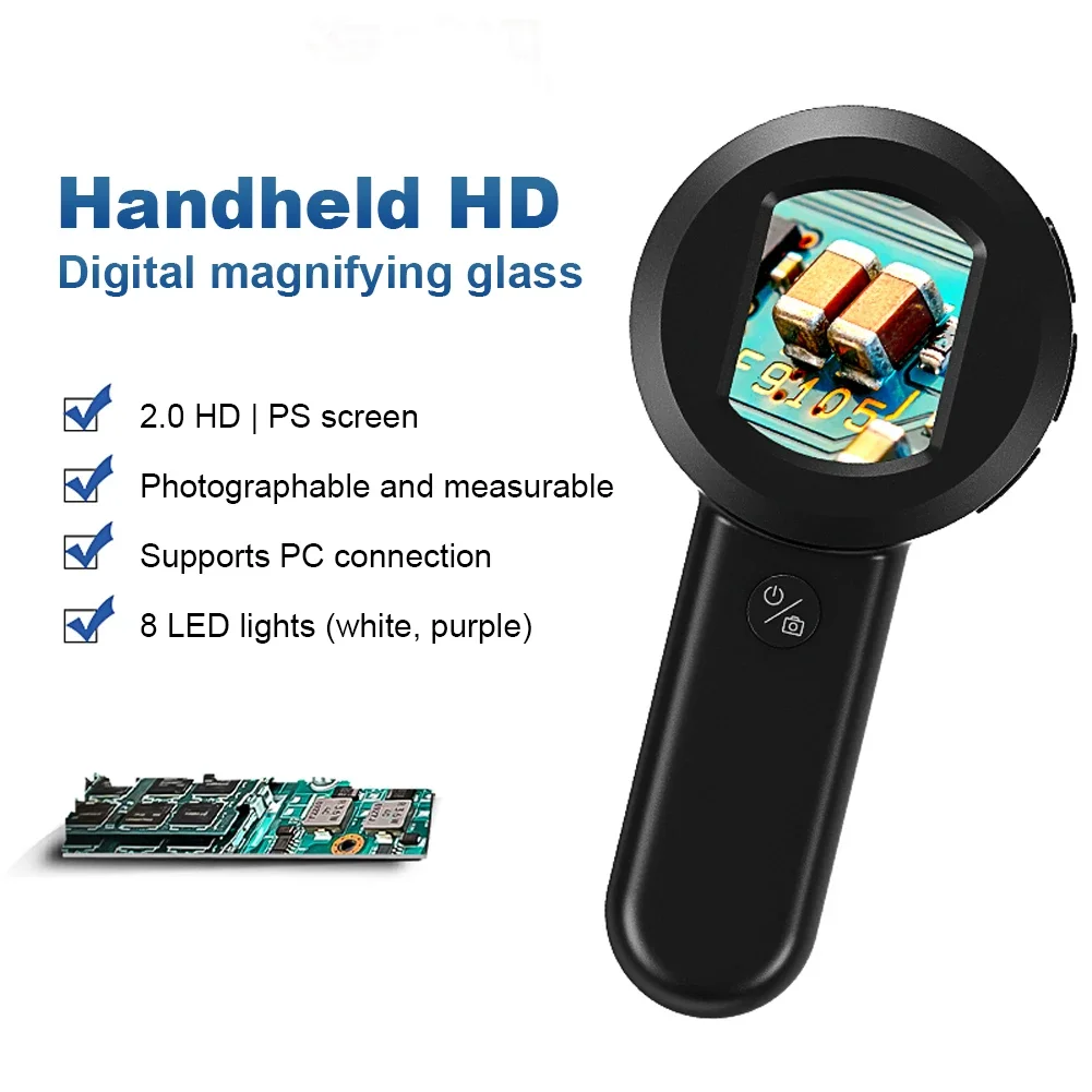 50X-Handheld-Magnifying-Glass-with-8-LED-Light-2-Inch-IPS-Screen ...