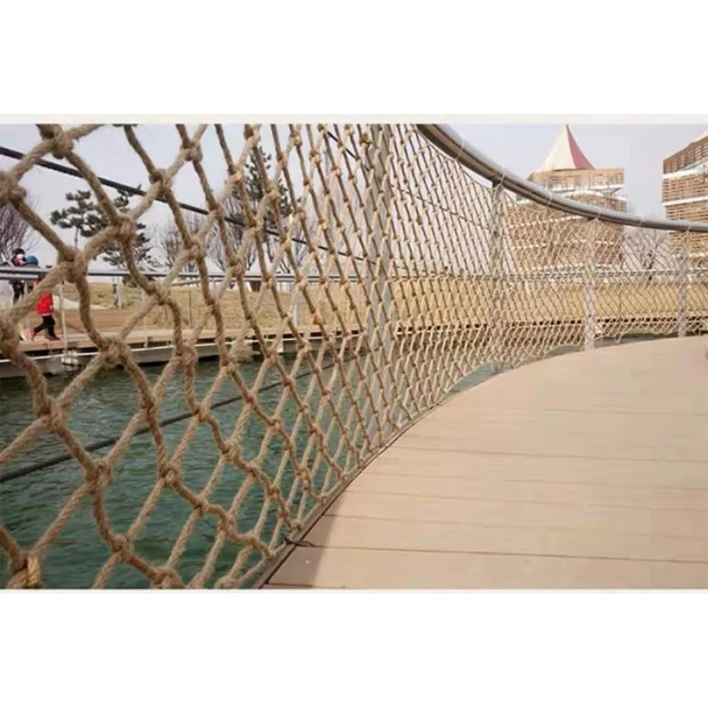Hemp-Mesh-Multipurpose-Climbing-Net-Jute-Trellis-Craftsmanship-High ...