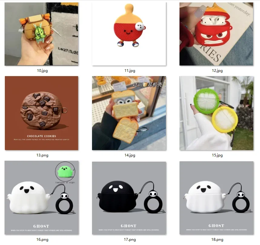 For 2024 New Airpods 4 Generation Cartoon Silicone Cover Case For Apple ...