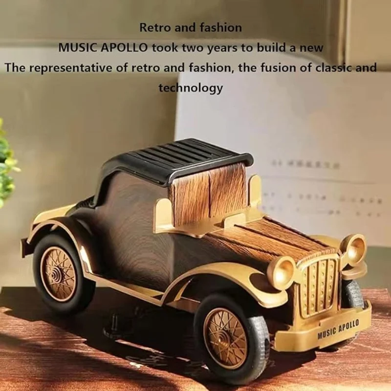 A9-Retro-Wood-Grain-Classic-Car-Shape-Wireless-Bluetooth-Speaker ...