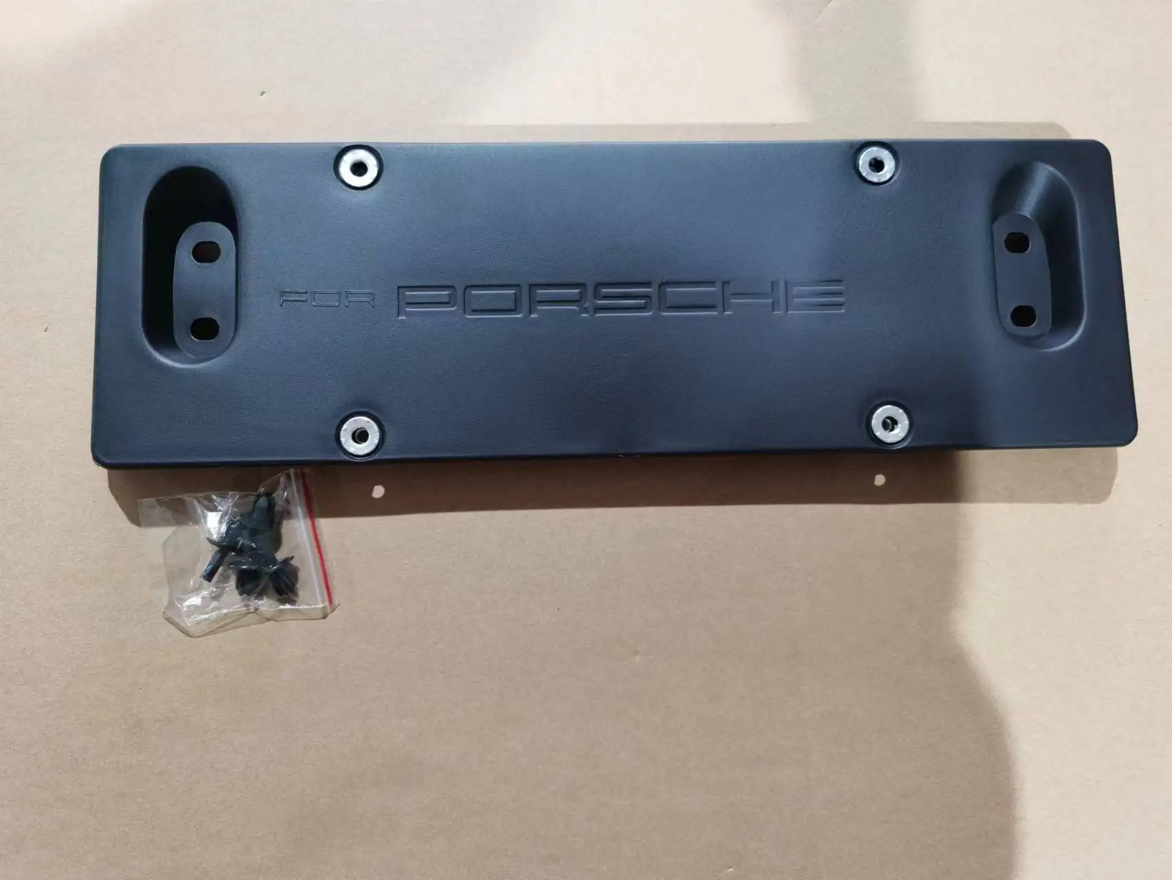 Soporte-de-matr-cula-para-parachoques-delantero-para-Porsche-958-2 ...