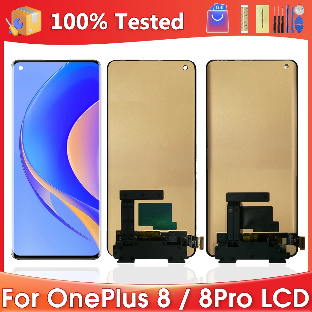 100-Original-Display-For-One-Plus-8-Pro-IN2023-IN2020-IN2021-IN2025-LCD ...