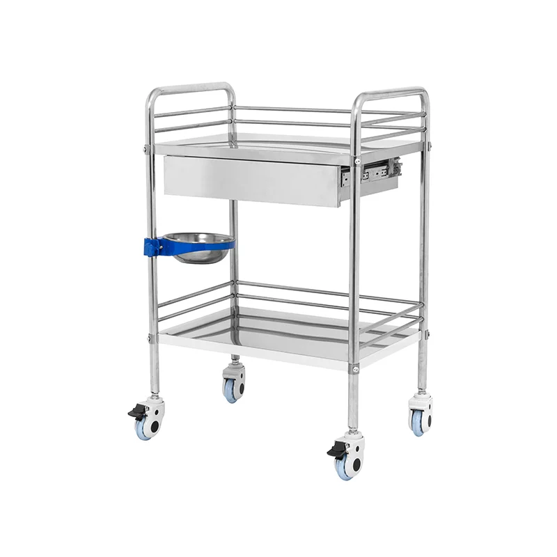 Hospital-Stainless-Steel-Medical-Dressing-Trolley-Medical-Instrument ...