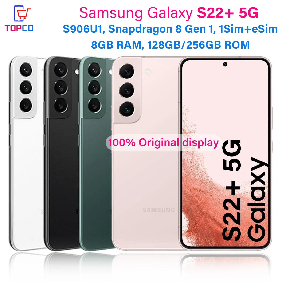 Samsung-tel-fono-inteligente-Galaxy-S22-5G-S906U1-128GB-256GB-S22-Plus ...