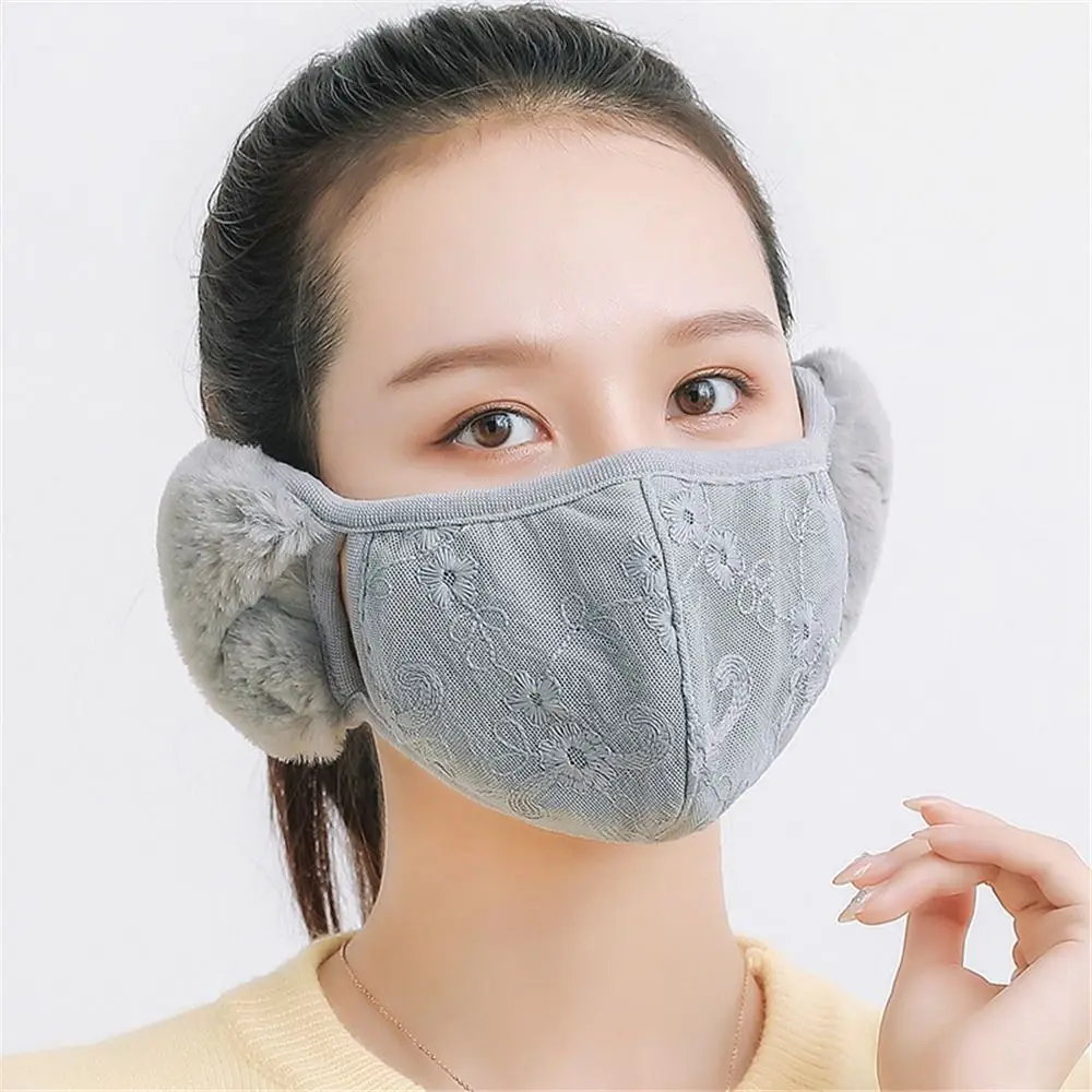 Cache-oreilles,Cache-oreilles en dentelle pour femme, cache-oreille ...