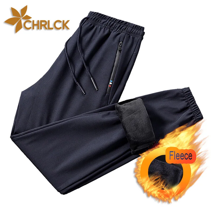 CHRLCK-Warm-Waterproof-Running-Pants-Men-Winter-Softshell-Fleece ...